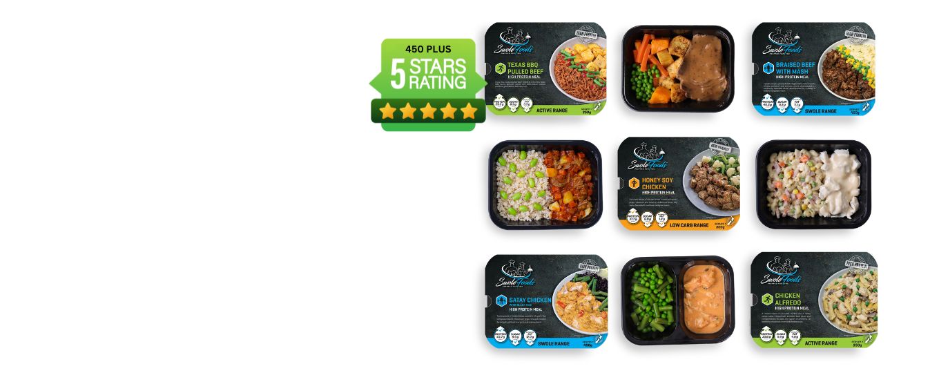 Frozen High Protein Muscle Meals Delivered To Your Door In NZ – Swolefoods