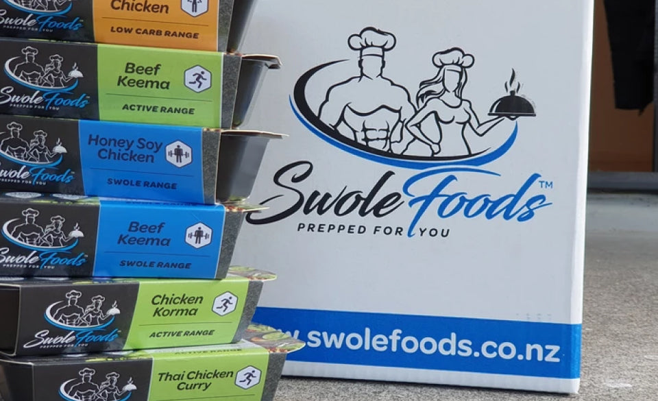 Swole Range Body & Muscle Fuel Delivered Balanced Plan Meal FoodBox NZ ...